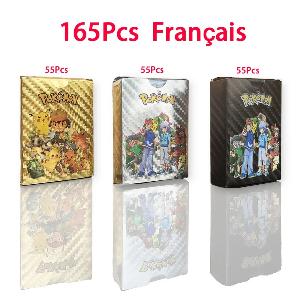 Card French English Spanish German Gold Colorful Vmax GX EX V Cards ...