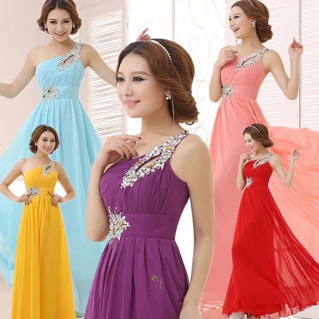 Pomelo Colored Gown