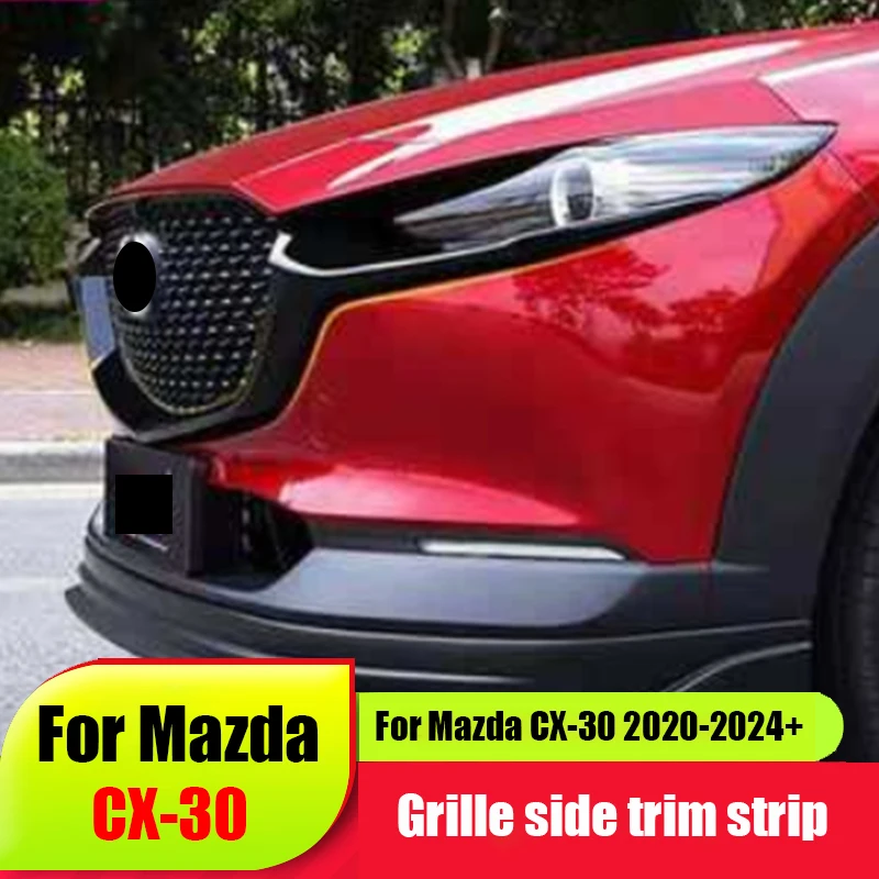 For-the-2020-Mazda-cx30-grille-decorative-strip-side-decoration-front ...