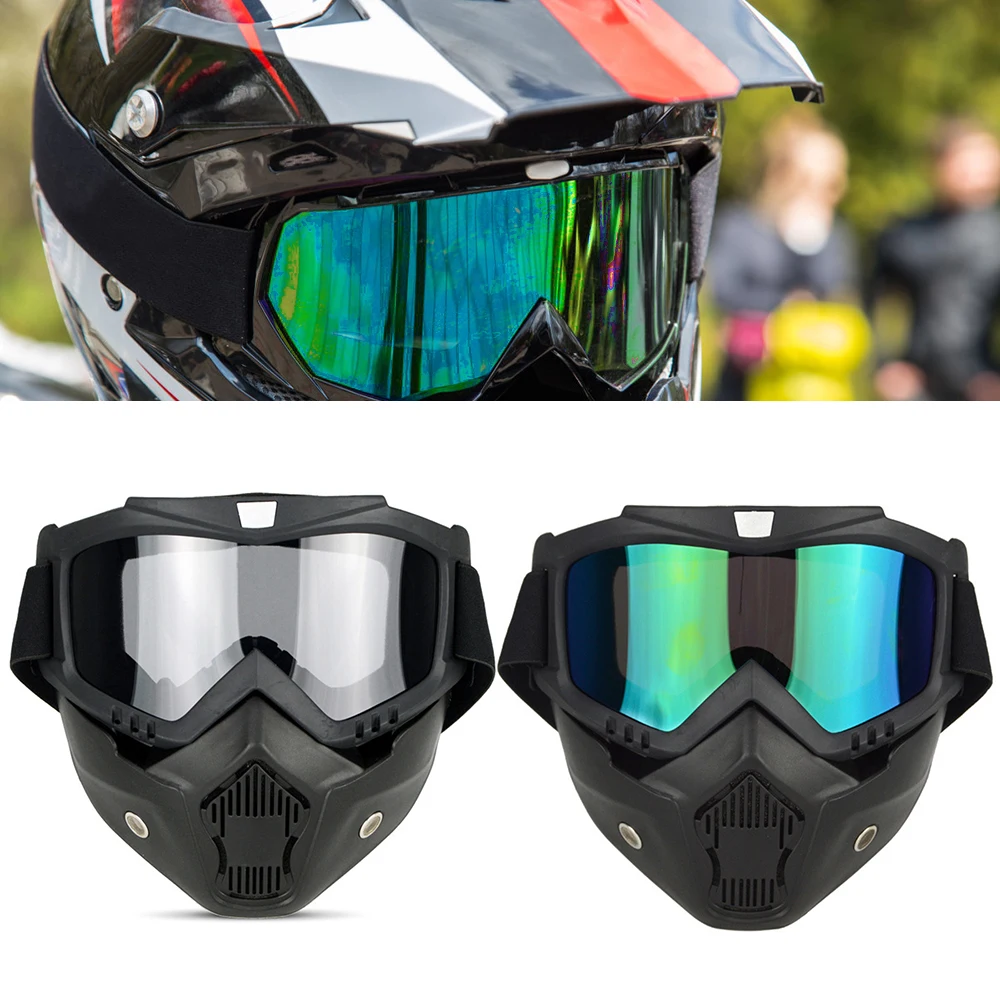 Unisex-Ski-Snowboard-Mask-Snowmobile-Skiing-Goggle-Windproof-Motocross ...