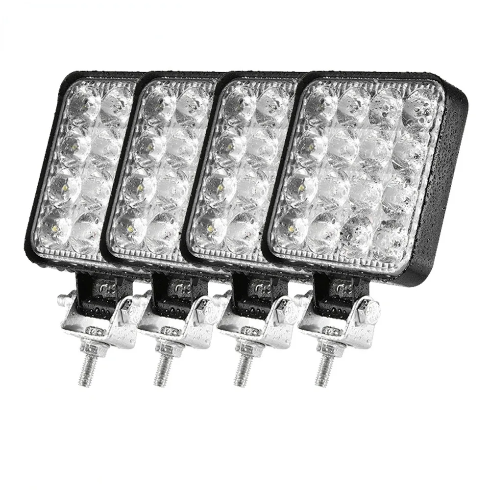 Car-LED-Bar-Worklight-Car-Light-48W-Offroad-Work-Light-4x4-LED-Tractor ...
