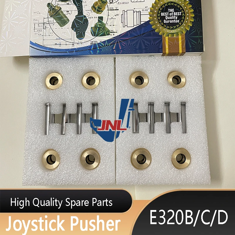 4 PCS 8 PCS High Quality E320B E320B E320D Excavator Joystick Pusher ...