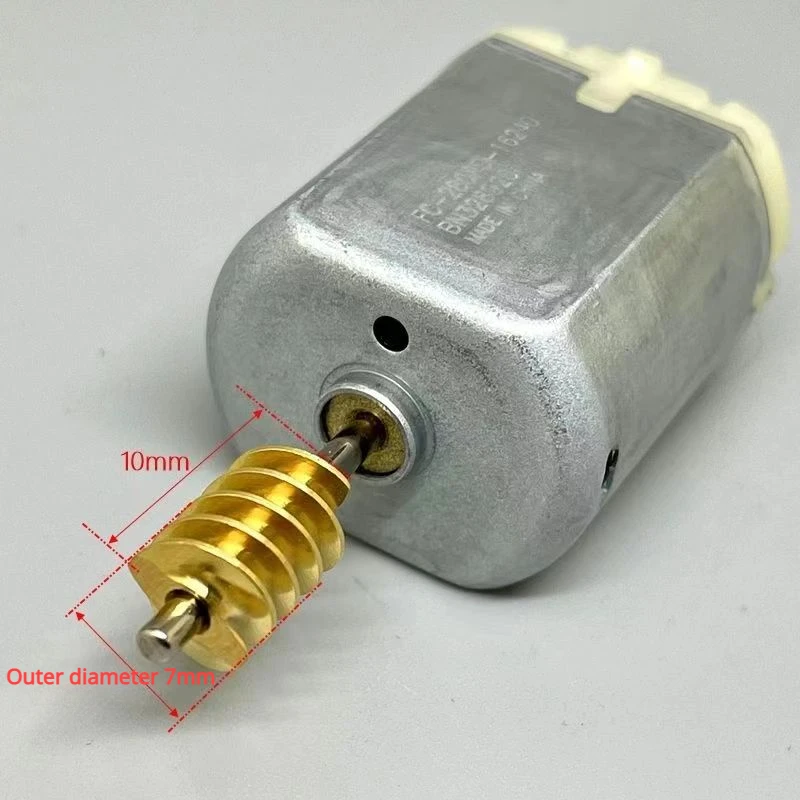 Mabuchi-FC-280PD-16240-DC-12V-7900RPM-Worm-Gear-Shaft-Mini-24mm-Carbon ...