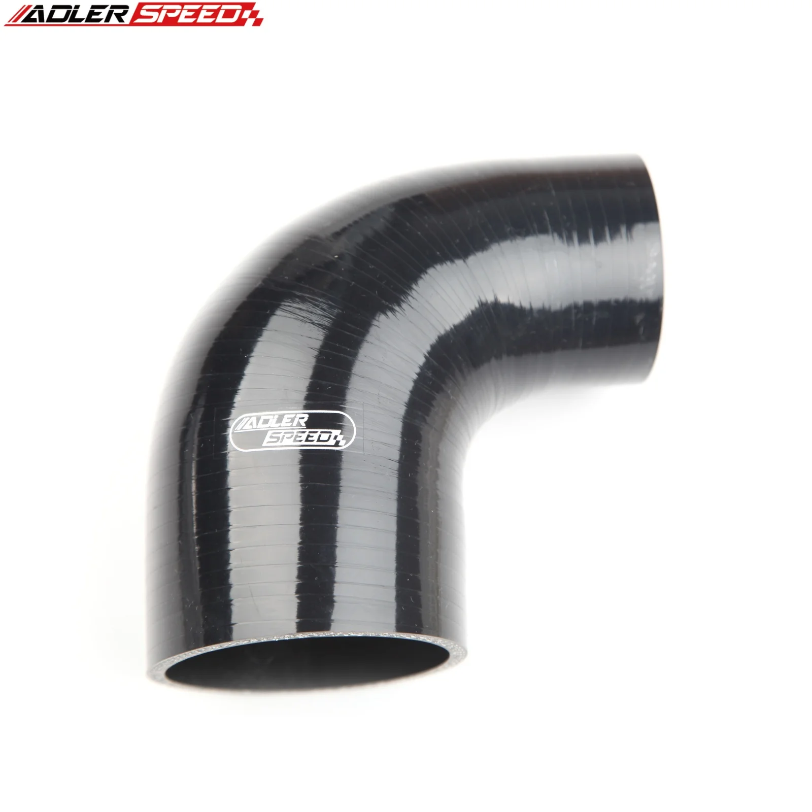 90 Degree ID 3" To 2.25" (76-57mm) Turbo Silicone Hose Reducer Coupler ...