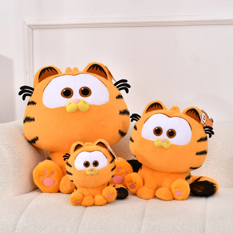 Garfield-Kittens-Plush-Lovely-Lazy-Ginger-Cat-Stuffed-Doll-Anime-Kitty ...