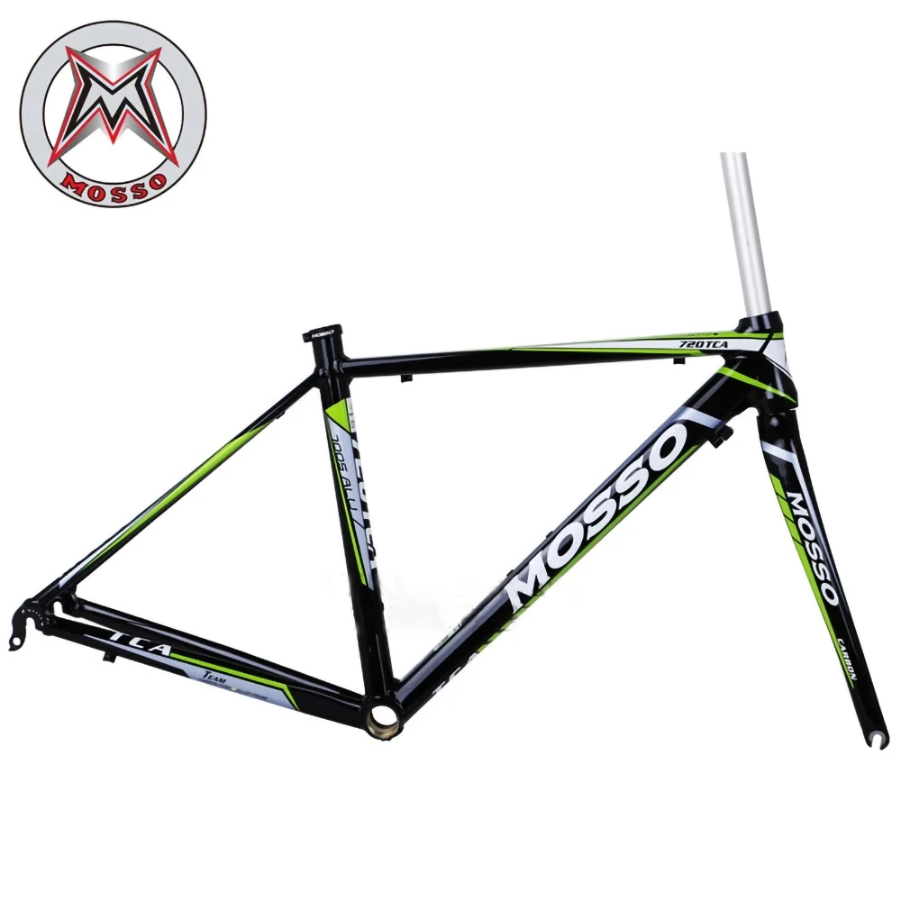 700C-MOSSO-720TCA-Aluminum-Alloy-Road-Bike-Frame-With-Half-Carbon-Front ...