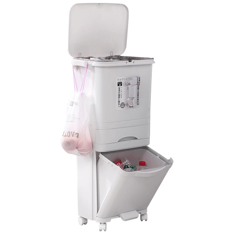 Kitchen-Trash-Can-Household-Integrated-Deodorant-Large-Double-Layer ...