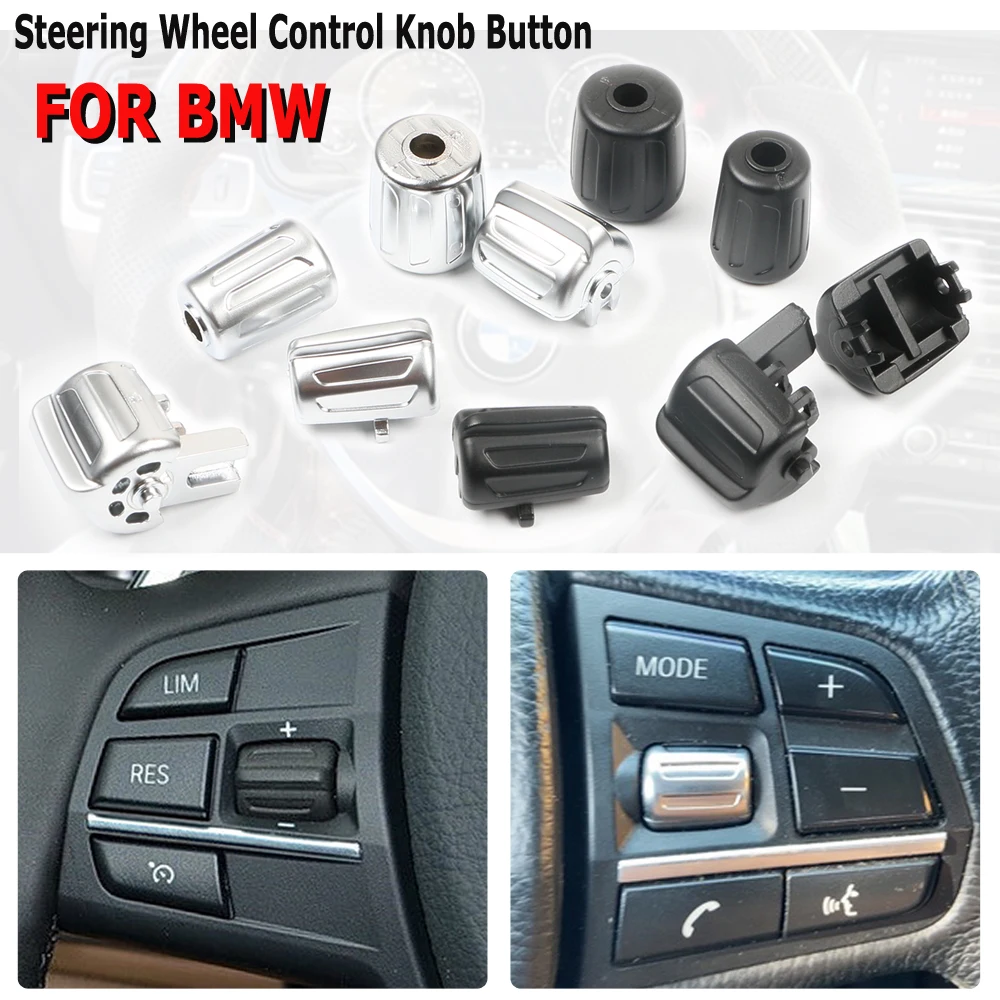 Car-Left-Right-Steering-Wheel-Control-Knob-Button-Cover-Replacement-For ...