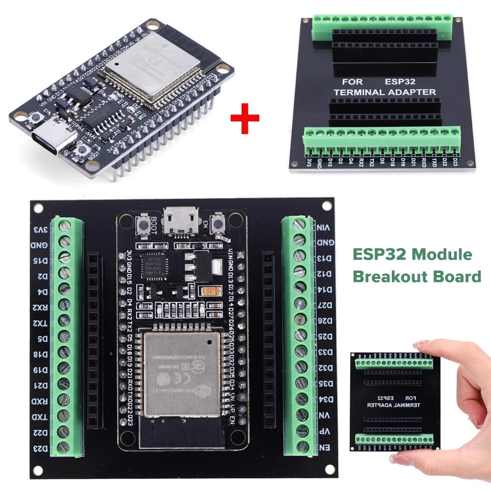ESP32-WROOM32-Development-Board-ESP32-Breakout-Board-WiFi-Bluetooth-compatible-Ultra-Low-Power ...