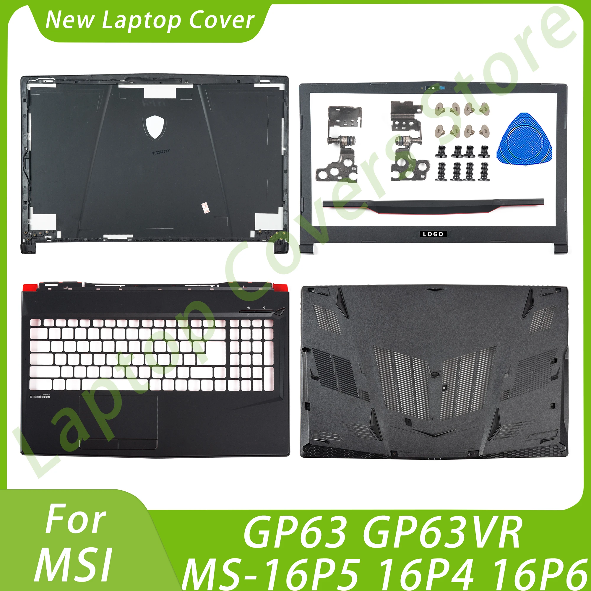 Laptop-Part-For-MSI-GP63-GP63VR-MS-16P5-16P4-16P6-LCD-Back-Cover-Bezel ...