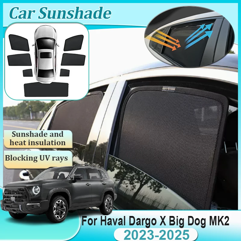 For Haval Dargo X Accessories H-Dog H7 Big Dog MK2 2023 2024 2025 ...