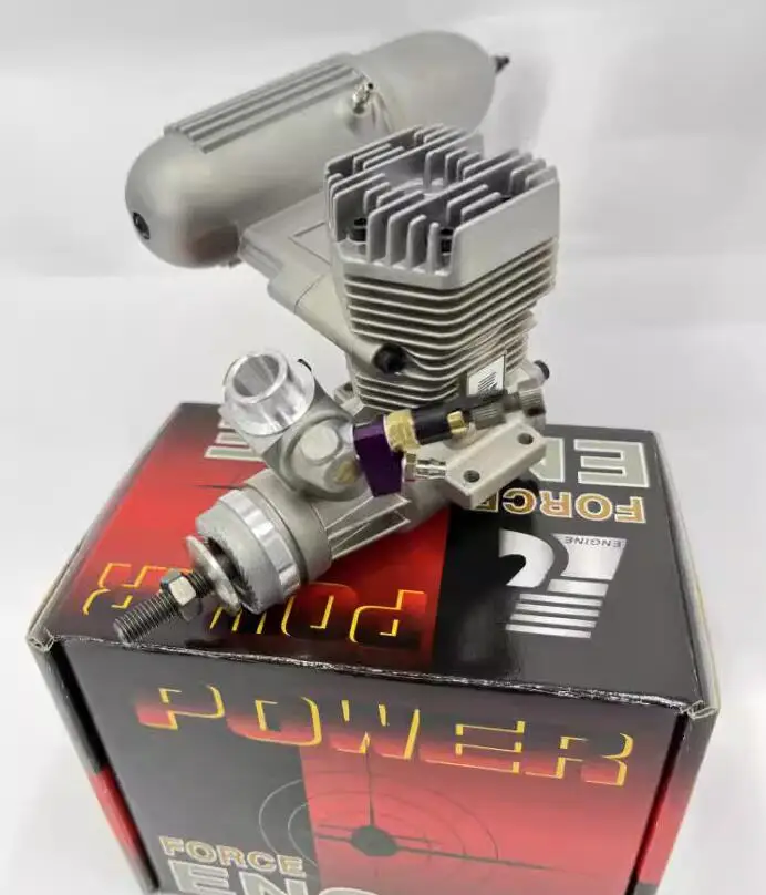Force 46th Nitro Glow Engine S46AII 7.5CC AirPlane Plane vs W/pipe For ...