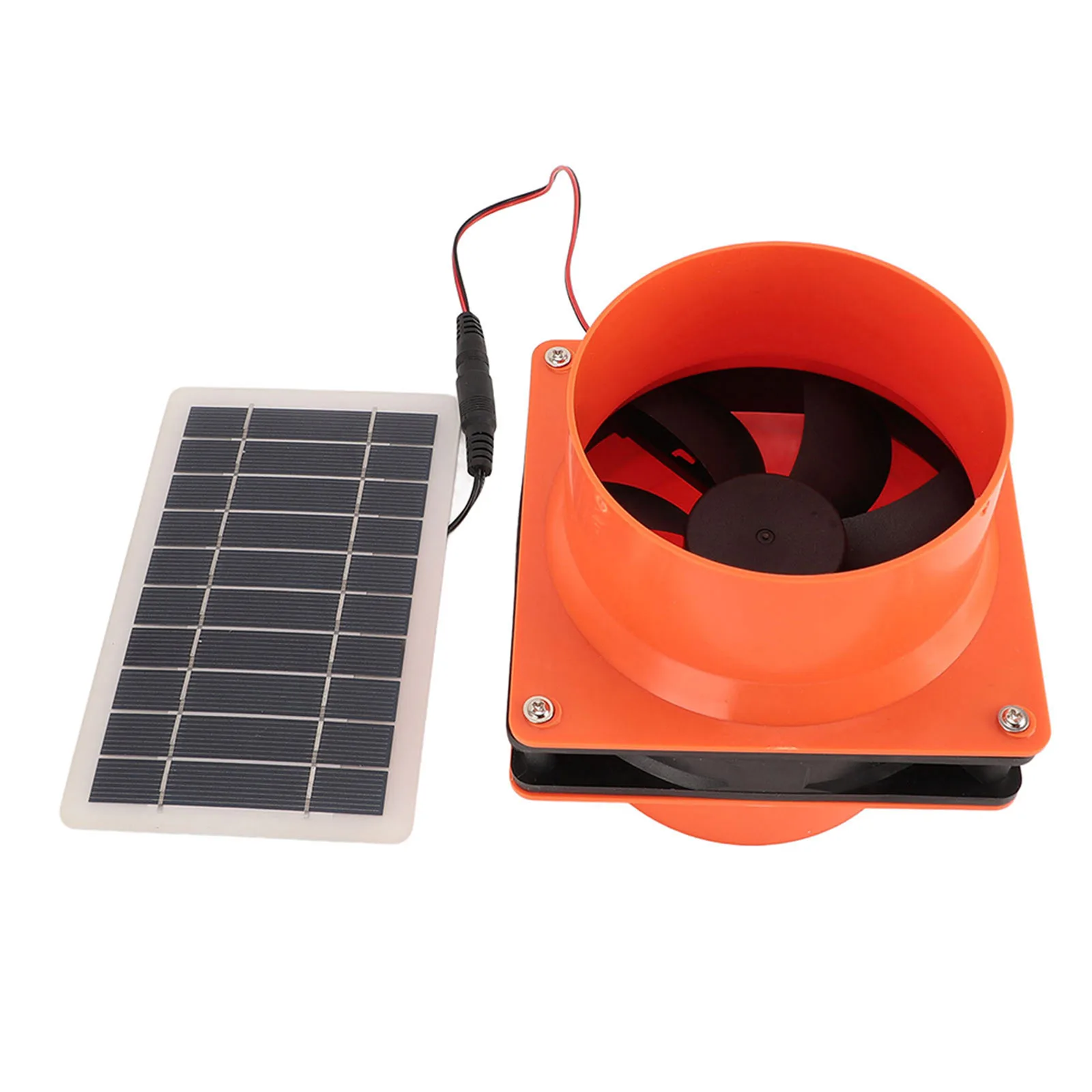 4-inch-Exhaust-Fan-12V-Solar-Power-Fan-ABS-Material-Free-Solar-Energy ...