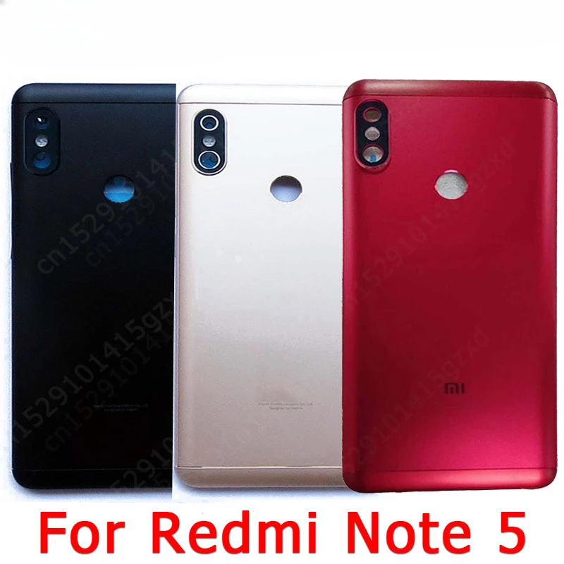 Back-Battery-Cover-for-Xiaomi-Redmi-Note-5-rear-housing-cover-case-with ...