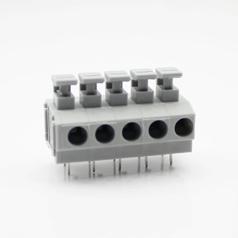 100PIN-DG235-5-0mm-KF235-PCB-SPRING-TERMINAL-BLOCKS-2-3-4PIN-SCREWLESS ...