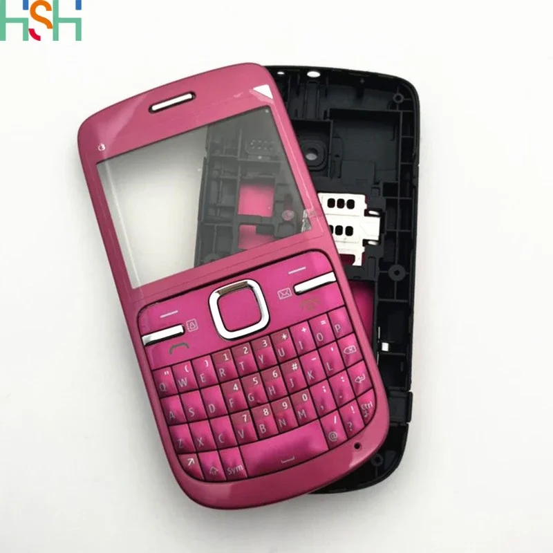 for Nokia C3-00 C300 C3 Full Complete Mobile Phone Housing Cover ...