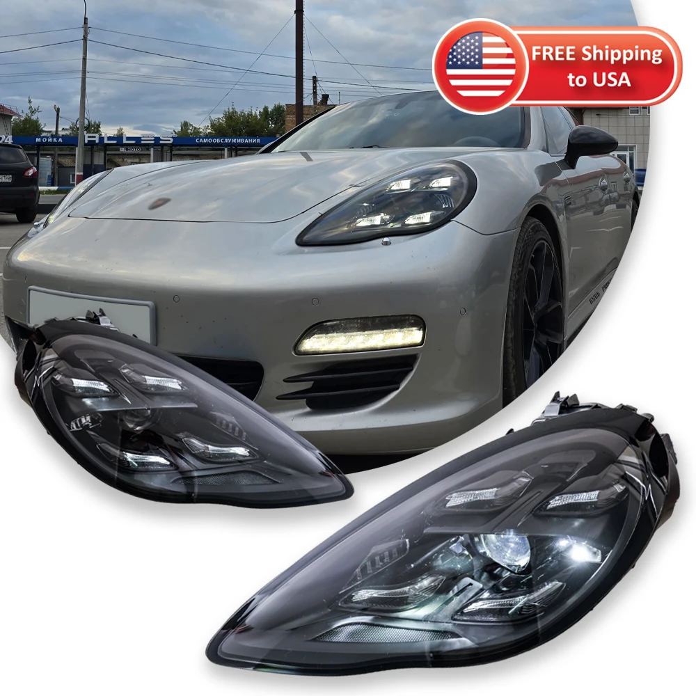 Car Lights For Porsche Panamera 970 970.1 Headlights 2010-2013 LED ...