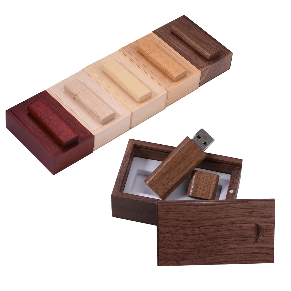 Pendrive-de-madera-con-logotipo-personalizado-memoria-extra-ble-de-16GB ...