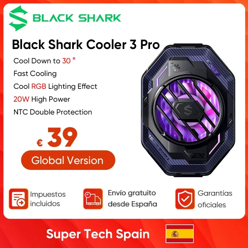 Black-Shark-Cooler-3Pro-Smartphone-Cooler-Rapid-Cooling-Fan-for-Gaming ...