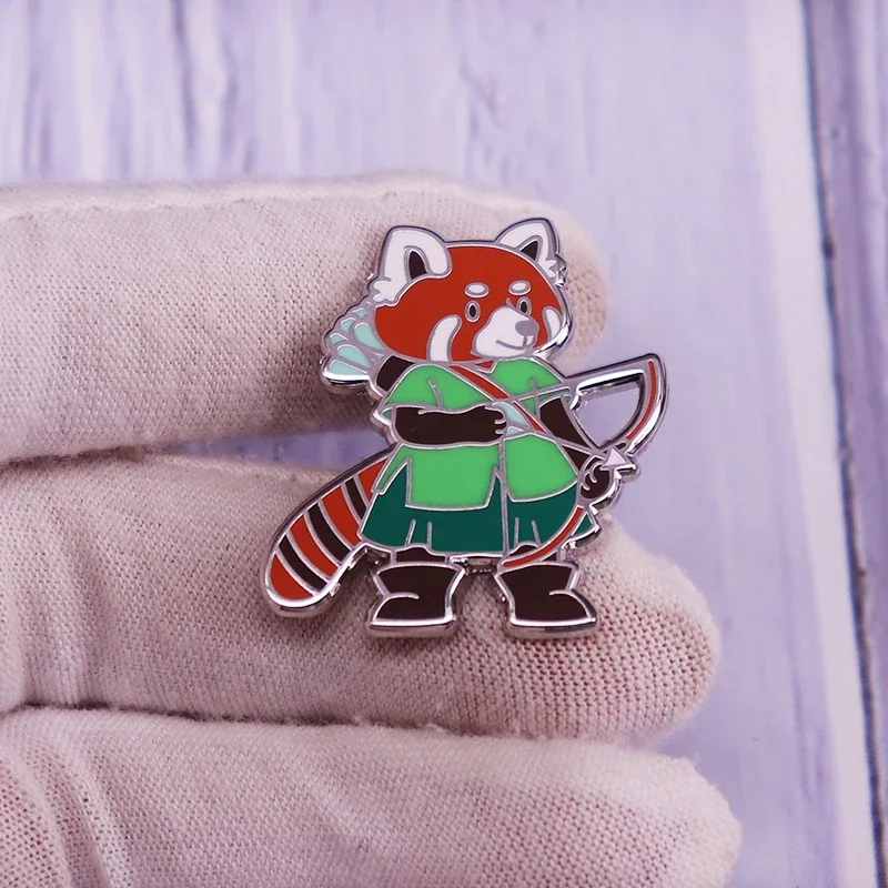 Pin-esmaltado-de-Panda-rojo-Ranger-Dungeonsss-y-Dragonsss-broche ...