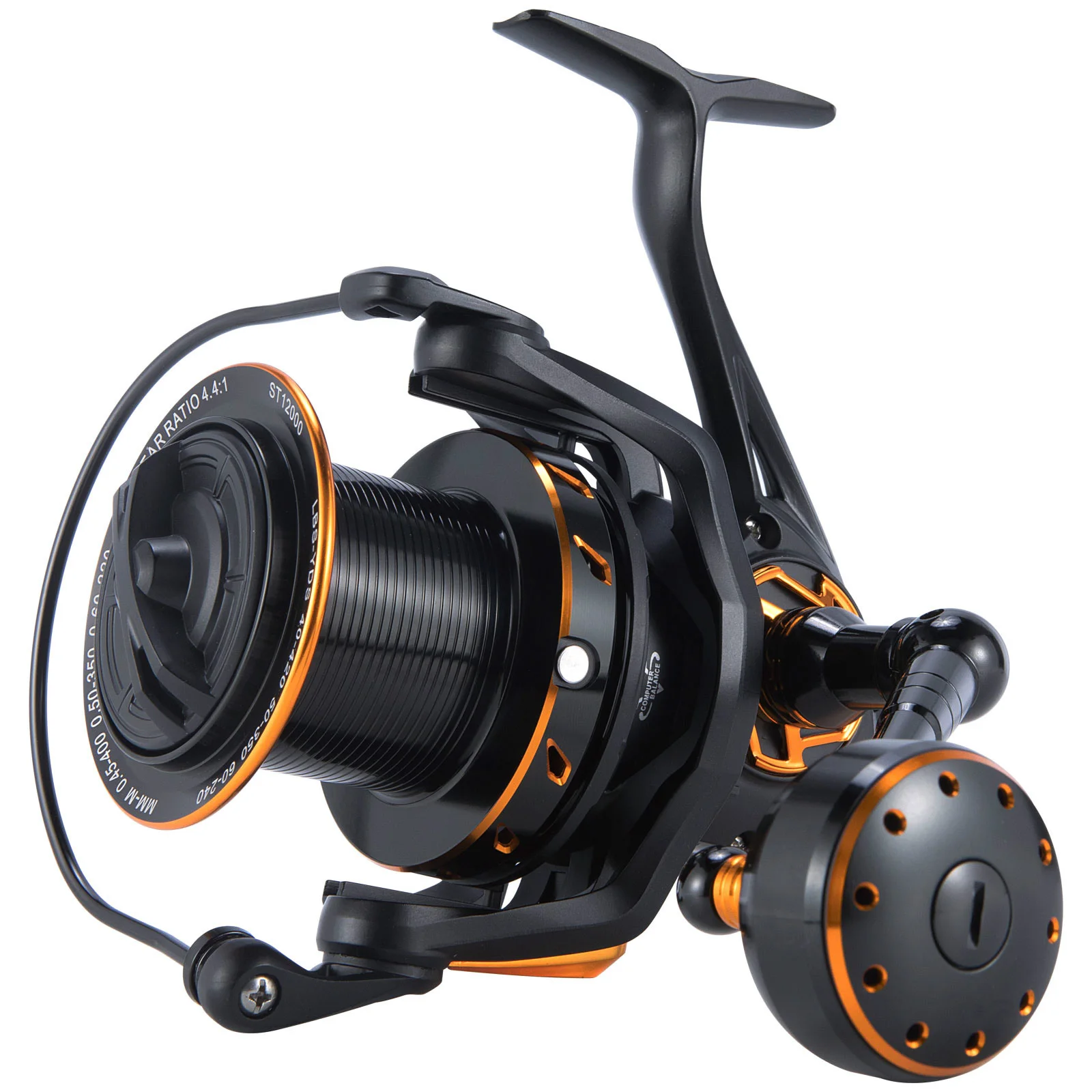 13-1BB-Fishing-Spinning-Reel-Full-Metal-4-4-1-Max-Drag-23kg-Long ...
