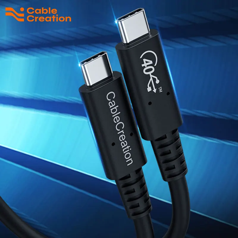 CableCreation USB4 8K 30Hz USB Type C Cable for Thunderbolt 4 40Gbps PD ...