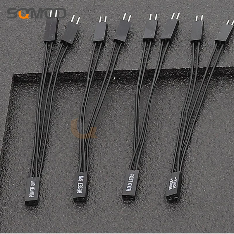 Transporte-r-pido-10cm-Motherboard-Switch-Power-SW-RESET-SW-HDD-LED ...