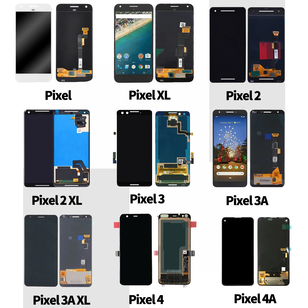 Originele-Amoled-Lcd-Voor-Google-Pixel-Xl-2XL-3XL-3A-3AXL-4XL-4A-Lcd ...