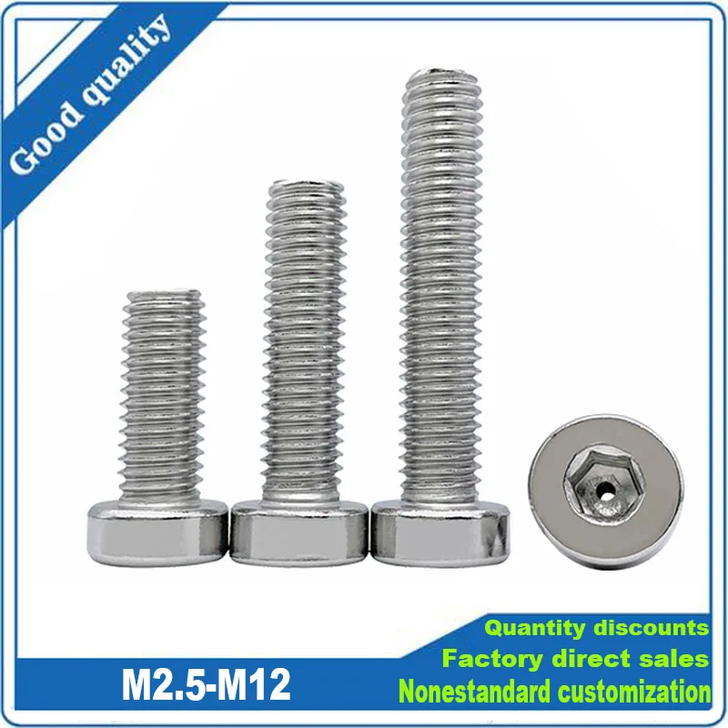 M2.5 M3 M4 M5 M6 M8 M10 M12 304 Stainless Steel Hollow Hole Through Air ...