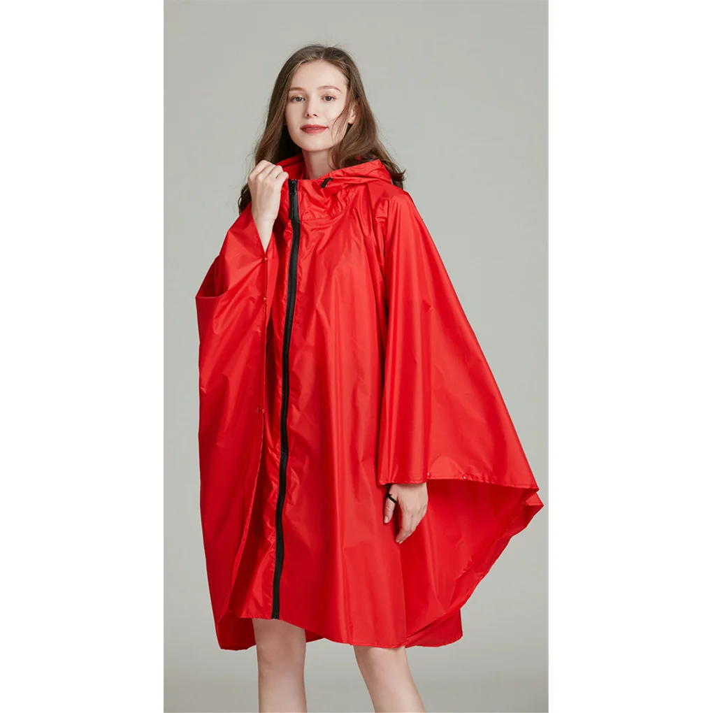 Women-Men-Rain-Coat-Raincoat-Breathable-Polyester-Waterproof-Rainwear ...
