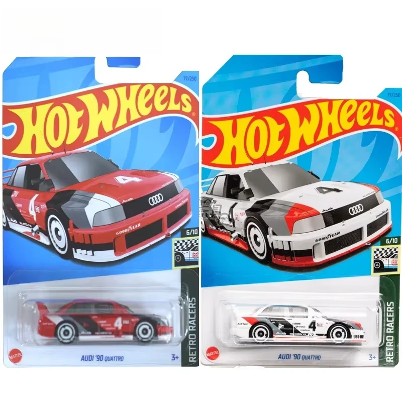 Original Hot Wheels Car Audi 90 Quattro Kids Toys for Boys 1/64 Diecast ...