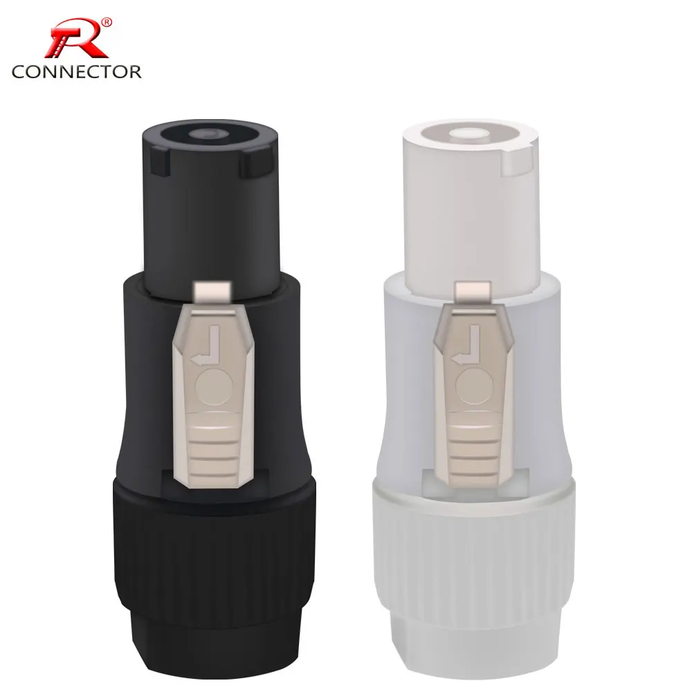 8Pcs-3-PIN-AC-Powercon-Connector-NAC3FCA-NAC3FCB-AC-Power-Plug-20A-250V ...