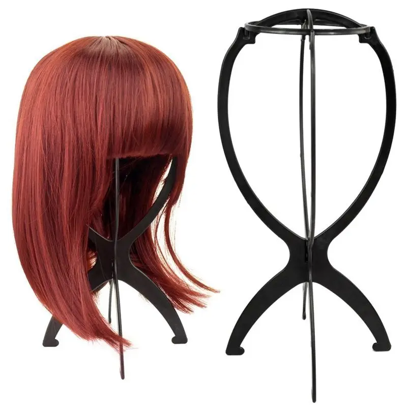 Detachable plastic wig stand holder 35cm - Hair.lk