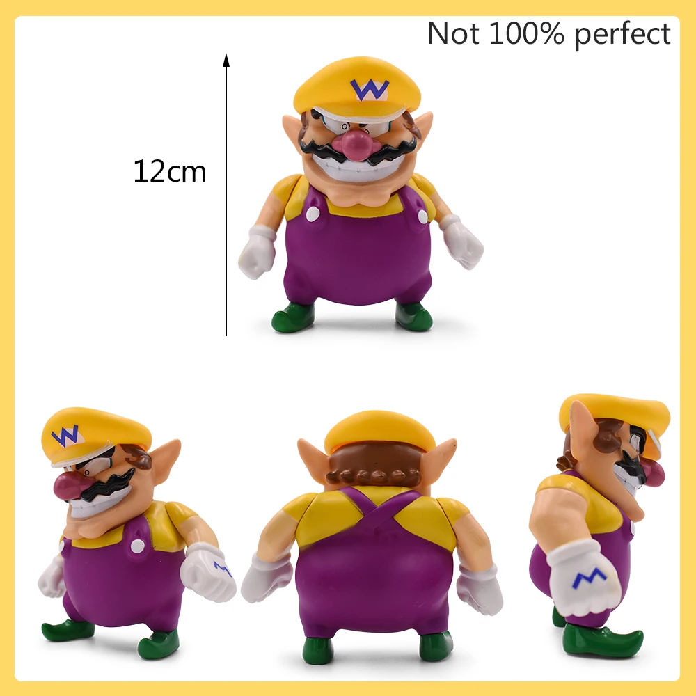 Figura de acción de Super Mario Bros Luigi, modelo de juguete de Bowser ...