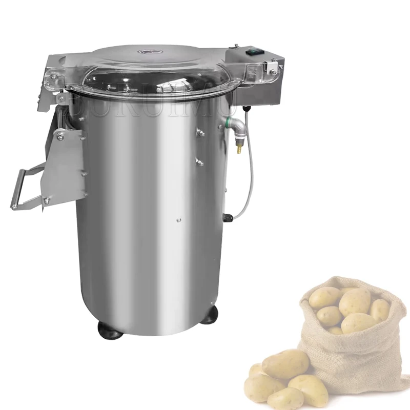 Commercial-Electric-Potato-Peeling-Machine-Stainless-Steel-Full ...