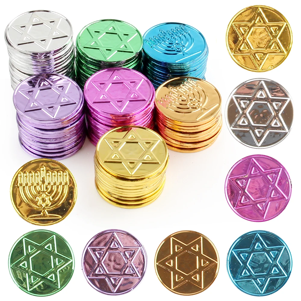 Hanukkah-Gold-Coins-Plastic-Gold-Coins-Hanukkah-Gelt-Coins-Shine ...