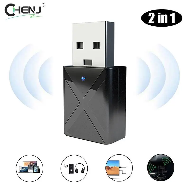 USB-Bluetooth-5-0-Transmitter-Receiver-Mini-Stereo-Bluetooth-AUX-RCA ...