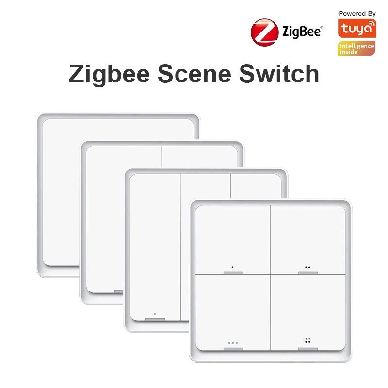 HIMOJO-ZigBee-1-2-3-4-Gang-Smart-Switch-Tuya-Smart-Wireless-Scenario ...