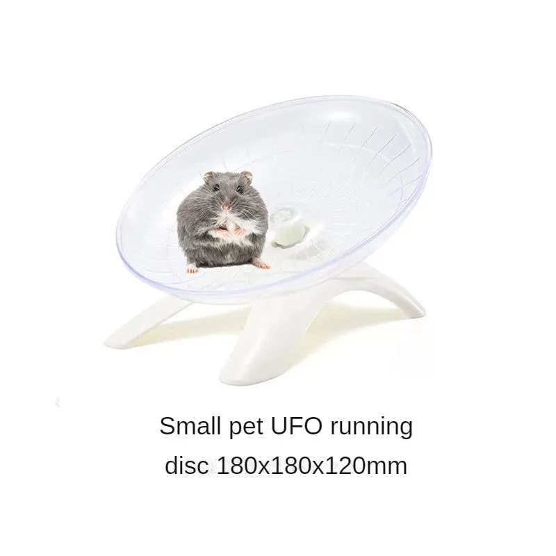 Disco-de-a-o-do-eixo-para-hamster-roda-do-UFO-disco-voador-mudo-gaiola ...
