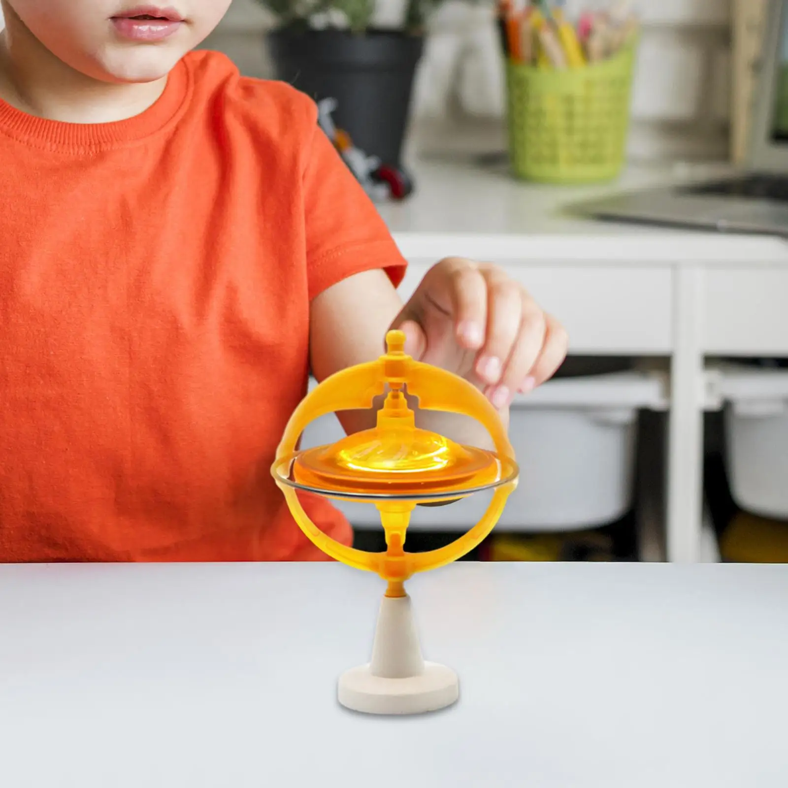 Flashing-Gyroscope-with-Pull-String-Colorful-Decompression-Educational ...