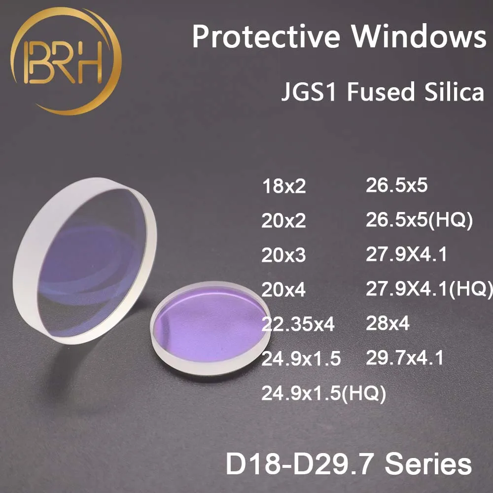 BRH-Glass-Laser-Protection-Lens-Protective-Windows-Dia18-20-22-35-24-9 ...