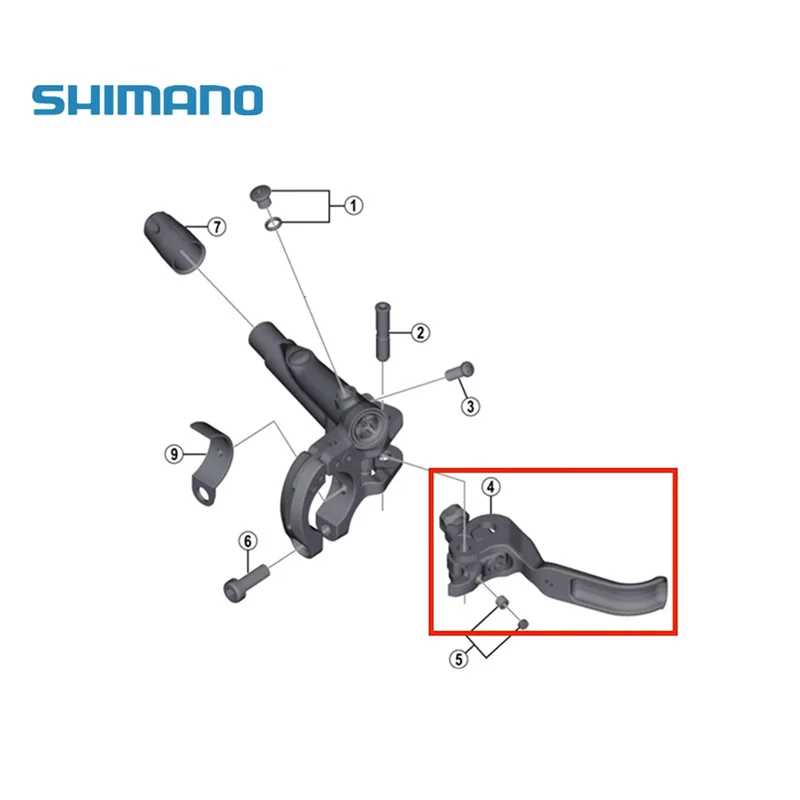 Shimano-M8100-XT-Brake-Lever-Member-Repair-Unit-Right-Left-Hand-Spare ...