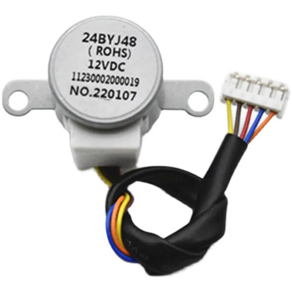 24BYJ48 Stepper Motor DC 12V Stepper Motor Air Conditioner Slow Speed ...