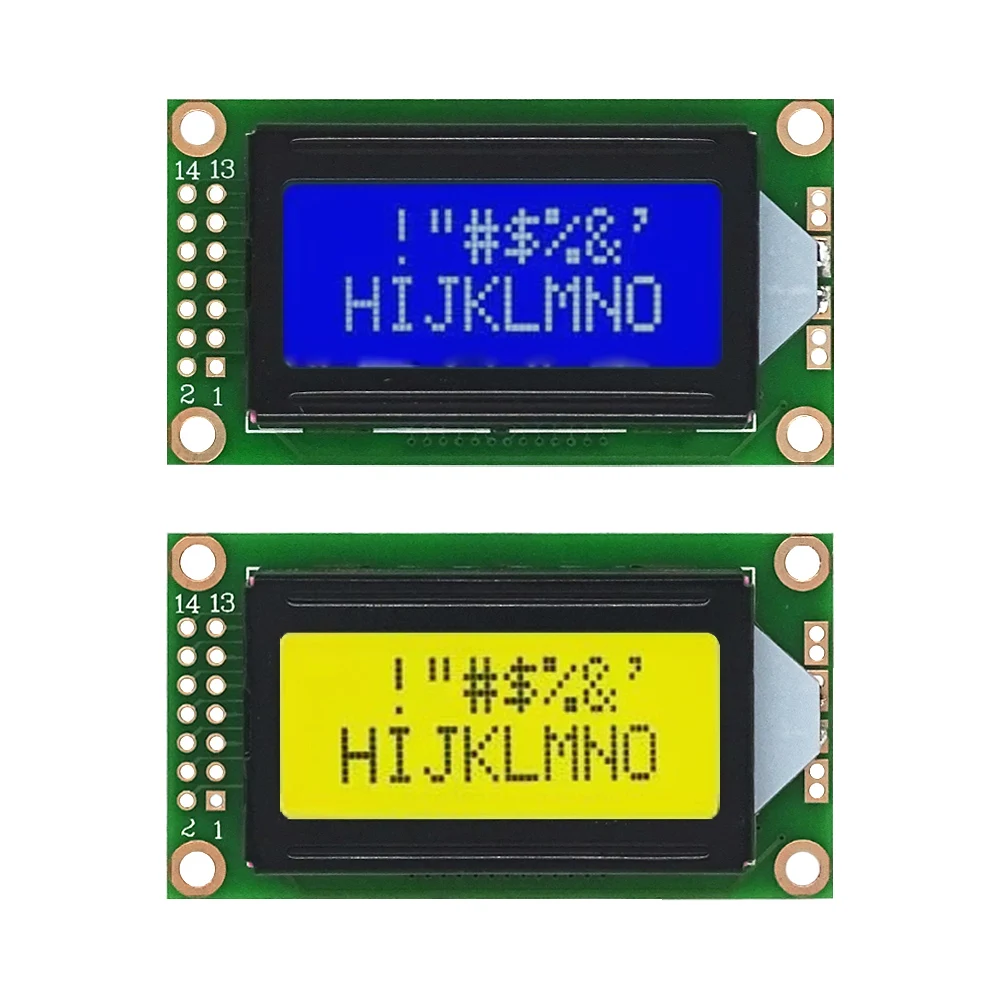 0802-LCD-Module-8-x-2-Character-Display-3-3V-5V-LED-LCD-Backlight-for ...