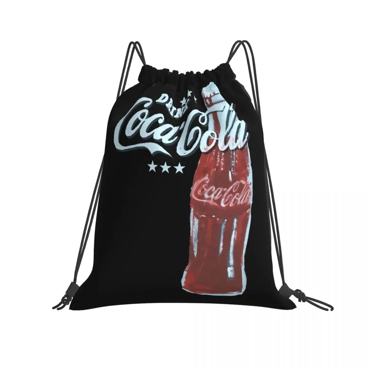 Coke Cola Classic Bottle Logo Signs Soda Drawstring Bags Gym Bag Hot ...