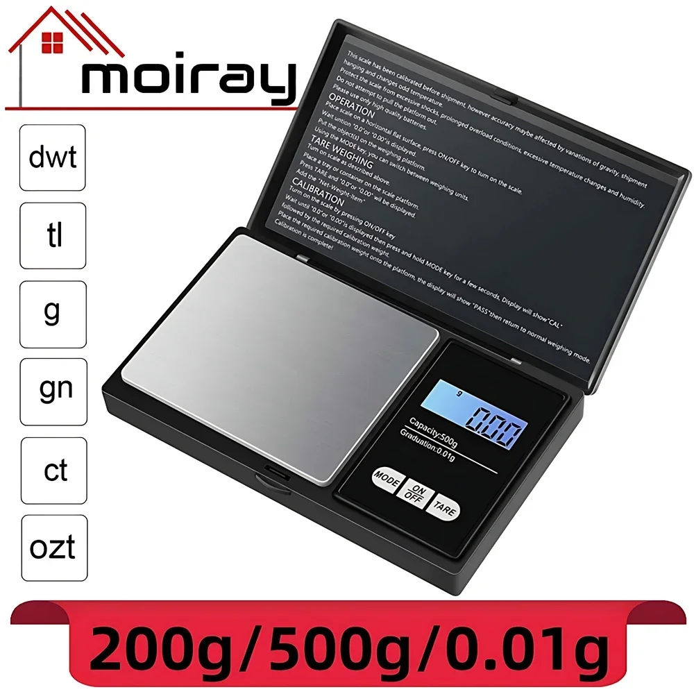Mini-Kitchen-Scale-Jewelry-High-Accuracy-200g-500g-0-01g-Electronic ...