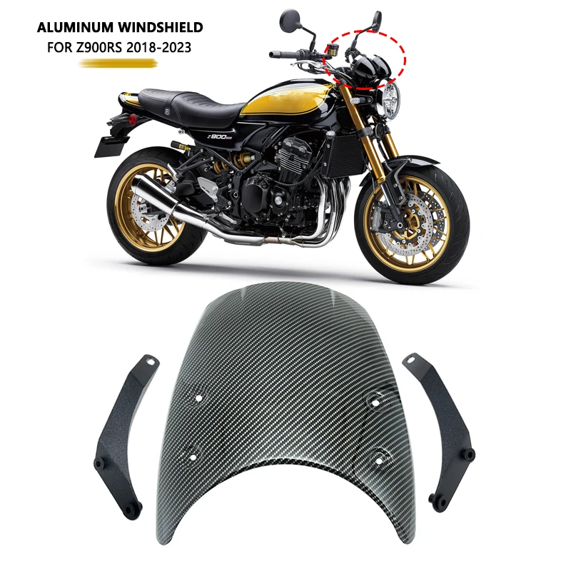 Z900RS Windshield Windscreen For Kawasaki Z 900 RS 2018-2023 Motorcycle ...