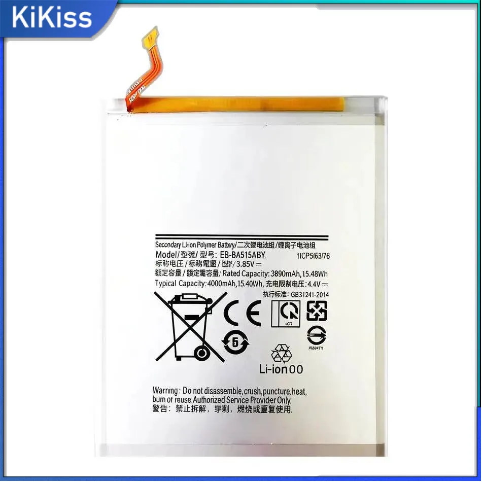 EB-BA515ABY Battery 4000Mah For Samsung Galaxy A51 SM-A515 SM-A515F/DSM ...