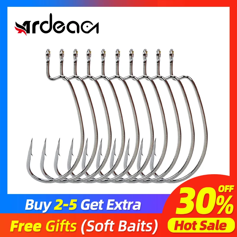 Hook Soft Baits | Fishing Tackle | Fishing Hooks | Crank Hooks | Ring ...