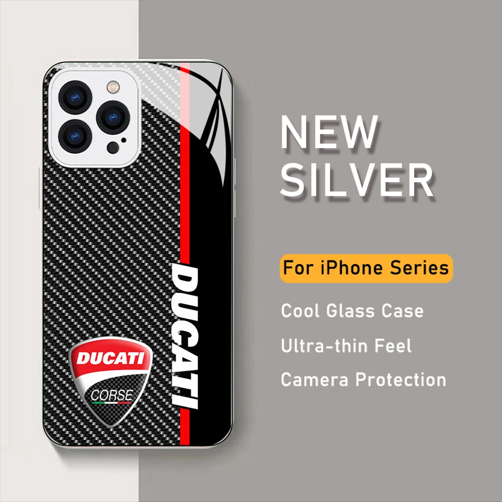 Motorcycle-Racing-Ducaties-Metallic-Color-Phone-Case-For-iPhone-14-13 ...